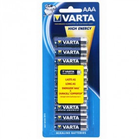 Varta High Energy AAA, 10 pcs Batería de un solo uso Alcalino