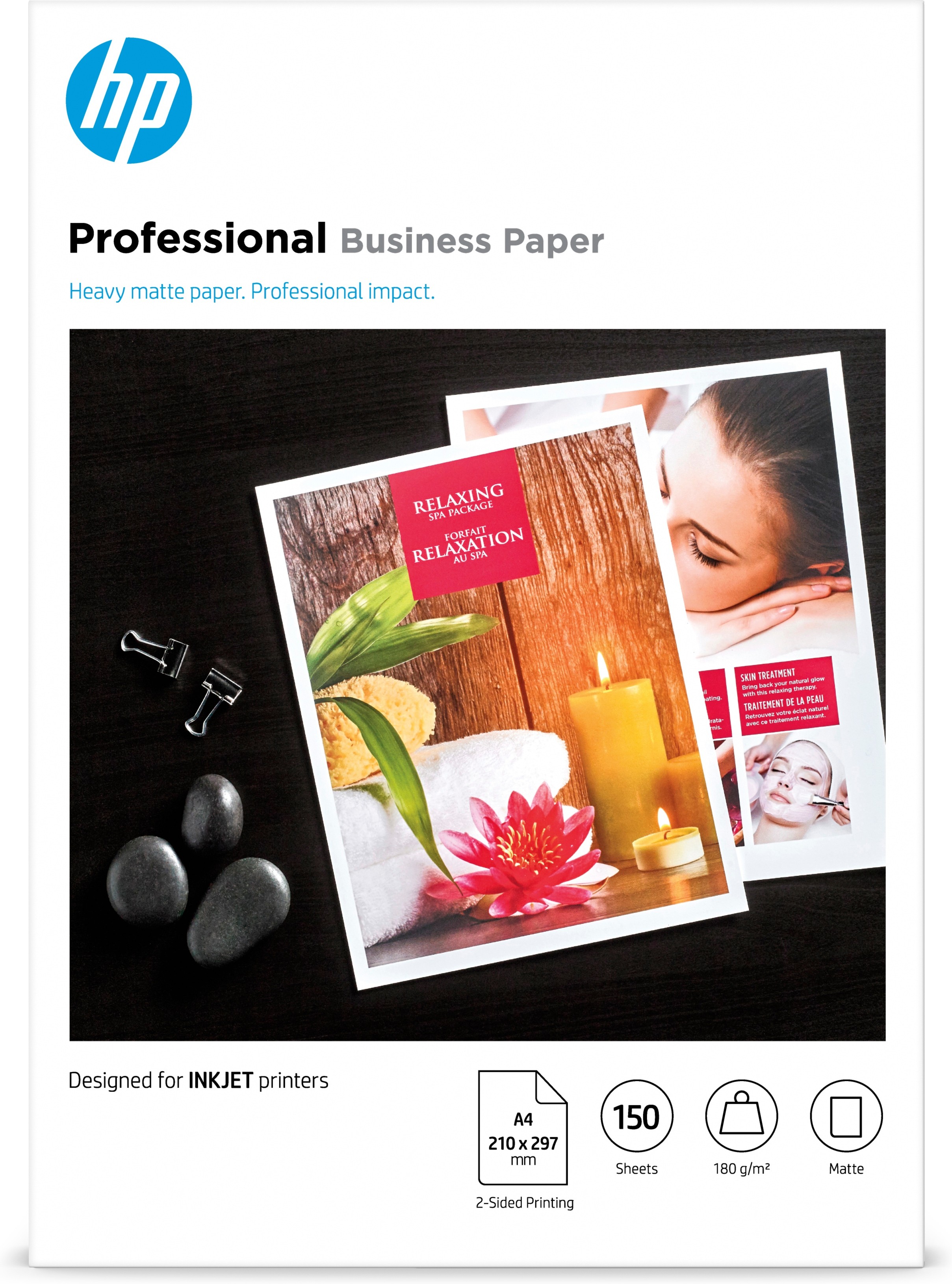 HP Papel HP Professional Business Mate, 180 g/m2, A4 (210 x 297 mm), 150 folhas